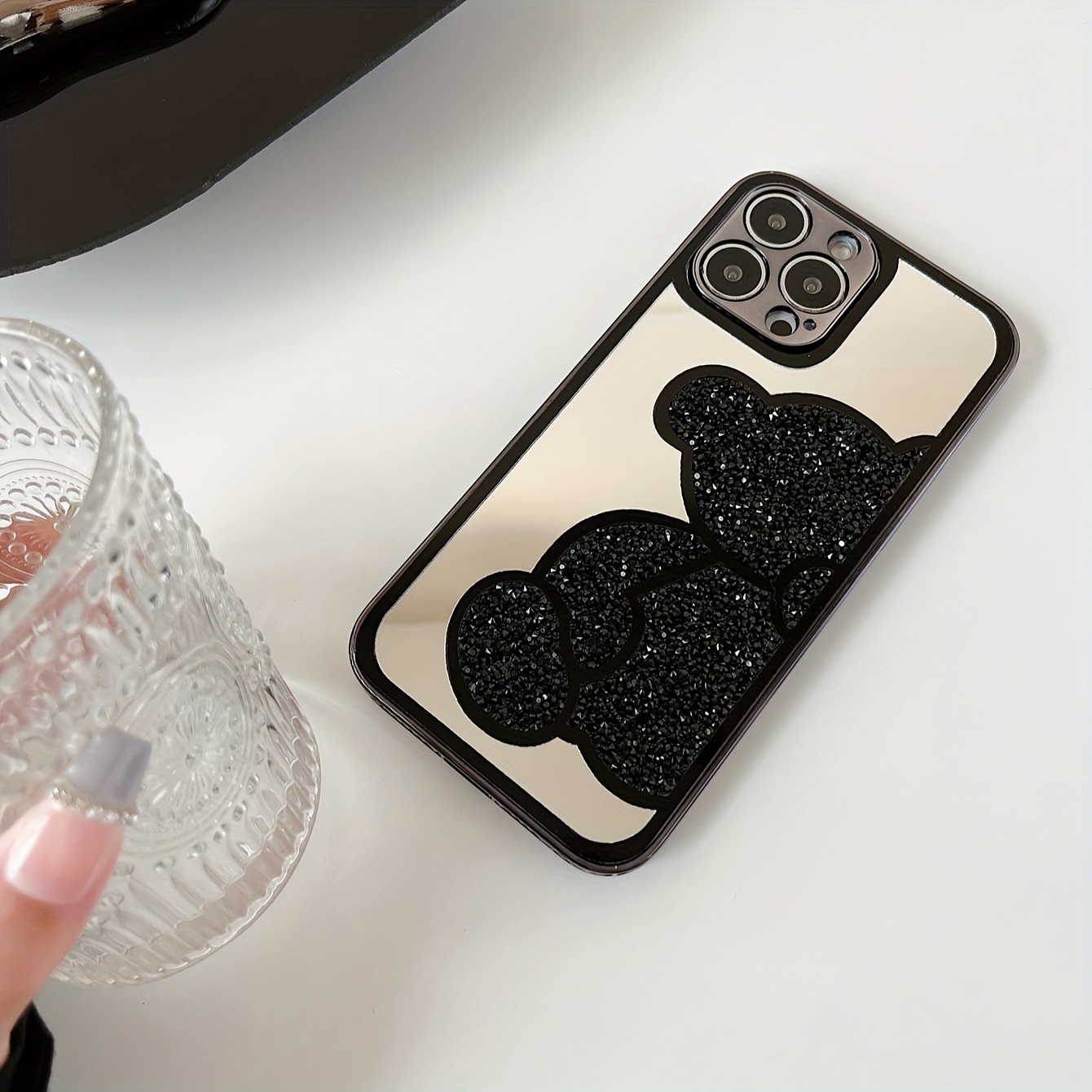 Small Bear Protective Phone Case Iphone 15/15 Pro/15 Plus/15 - Temu ...