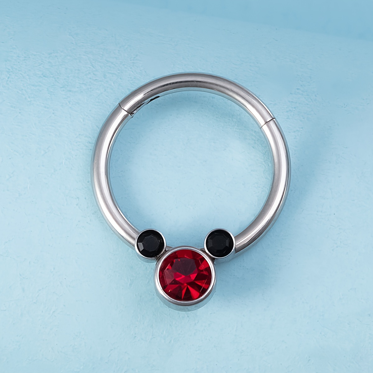 1/4pcs Anneau Nez En Zircon Hoop Piercing Septum Segment - Temu Switzerland