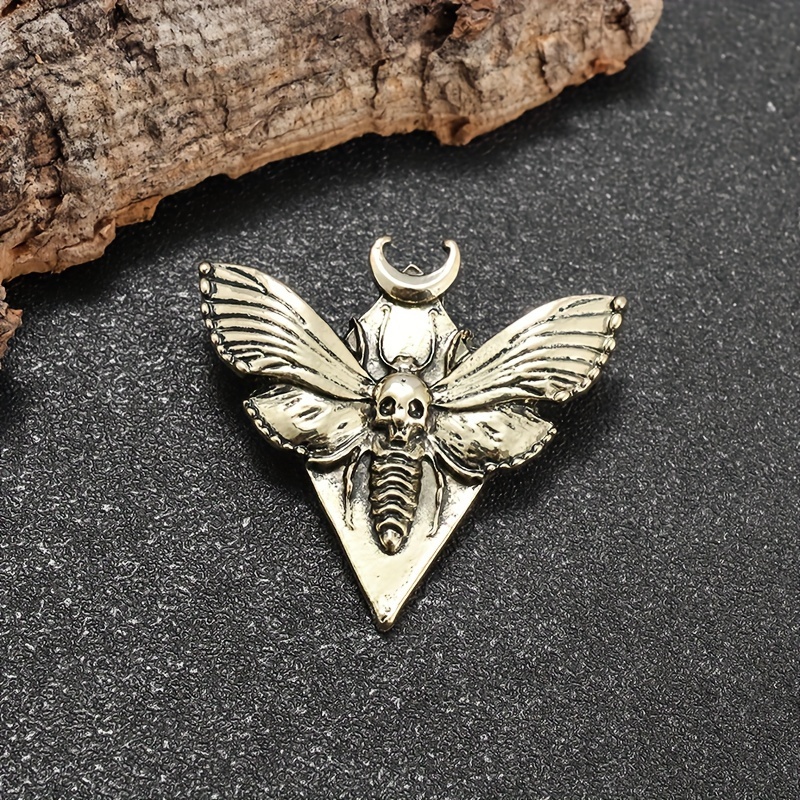 Men's Novelty Gothic Skull Brooch Fashion Gift - Temu United Kingdom