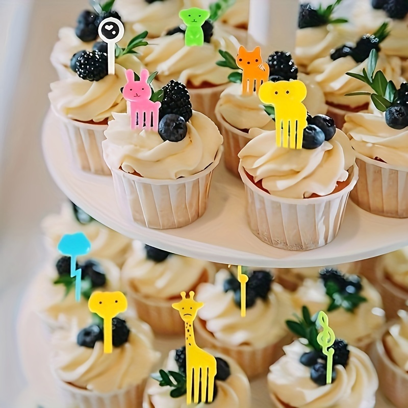 Animal Food Picks Fun Bento Picks Cute Toothpicks Cartoon - Temu United ...