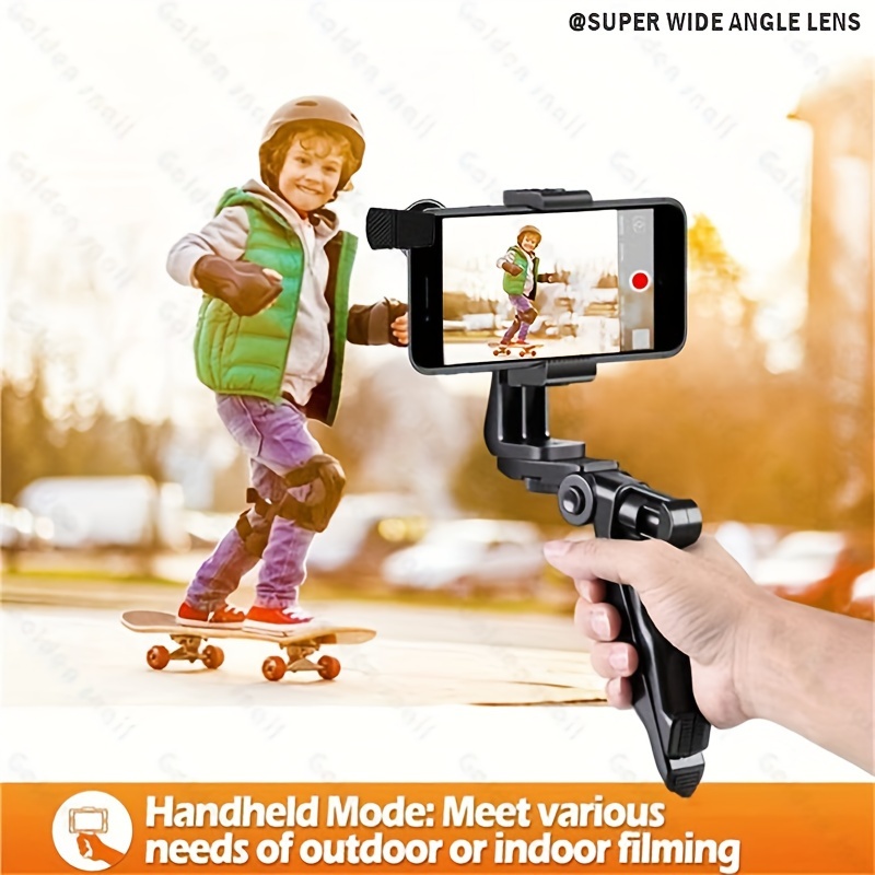 Mini Handheld Stabilizer Camera Tripod Phone Lens Effects - Temu