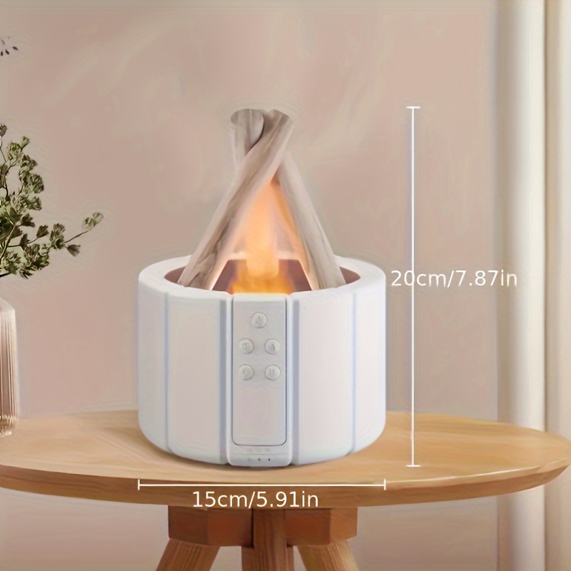 Create A Relaxing Atmosphere Anywhere Desktop Flame Diffuser - Temu ...