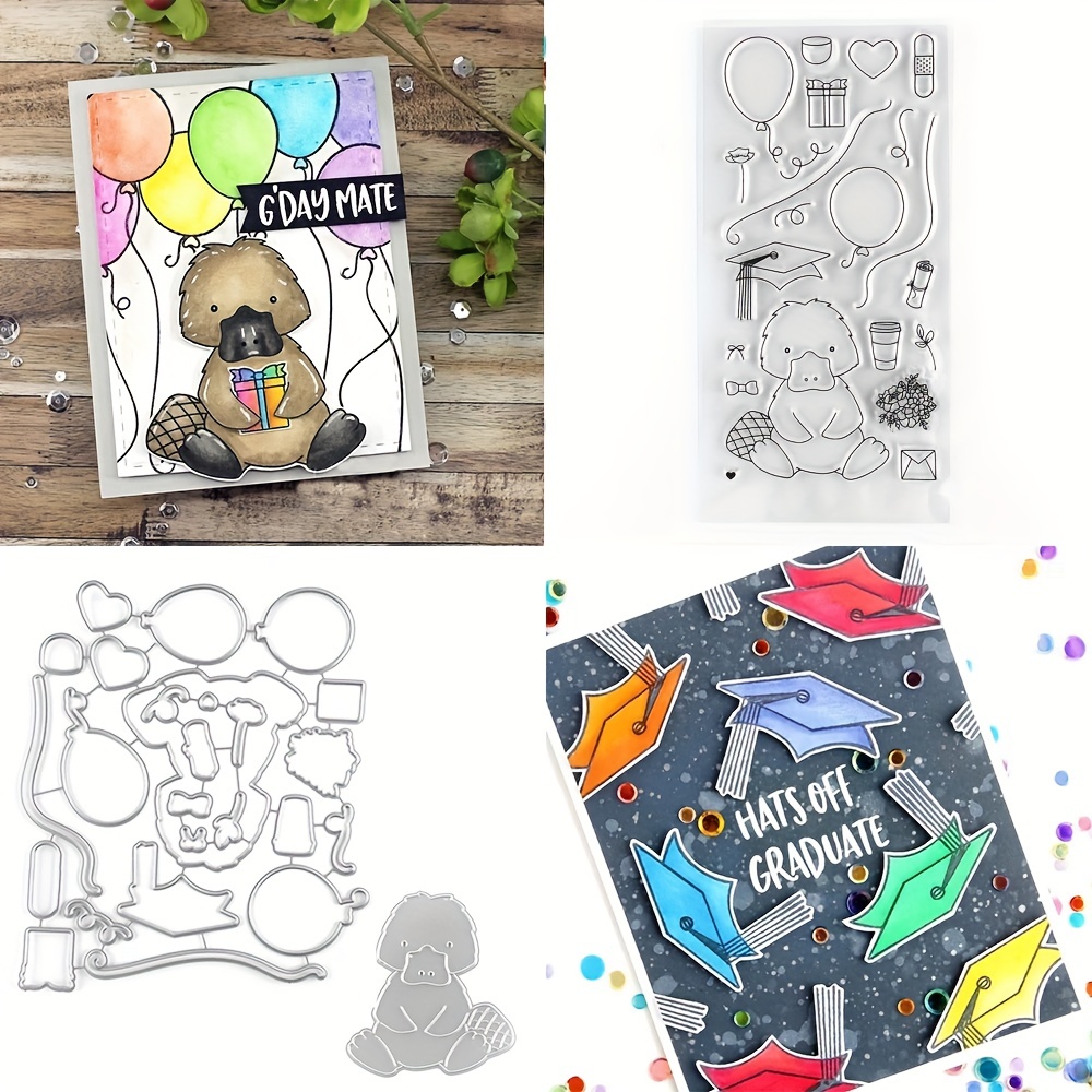 Platypus Stamp Cutting Dies Set Diy Scrapbooking Decoration - Temu New ...