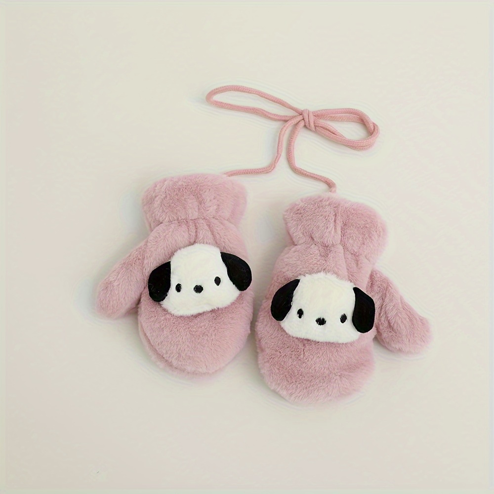 Baby Winter Warm Plus Velvet Lamb Wool Thick Cute Hanging - Temu Australia