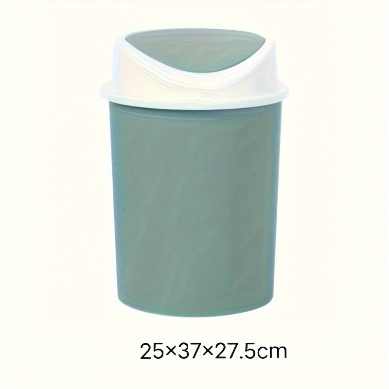Desktop Trash Dry Wet Classification Trash Shake Lid Trash - Temu ...