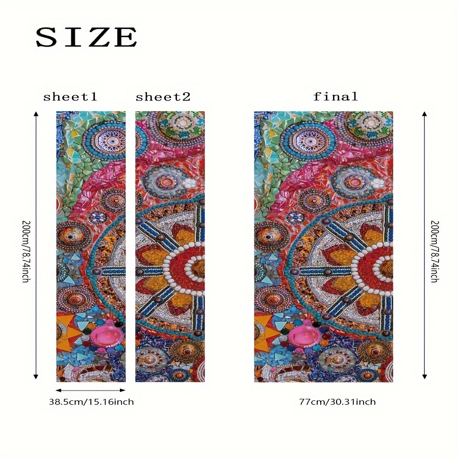 Removable Sticker Vintage Art Bohemian Southeast Asian - Temu Australia