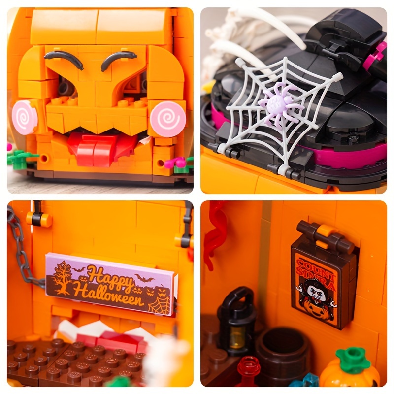 halloween vampire cave mini building blocks halloween christmas ...