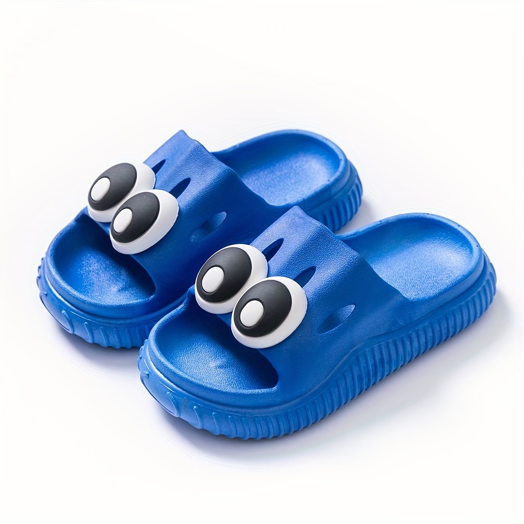 Casual Cute Cartoon Open Toe Slippers Boys Lightweight - Temu United Kingdom