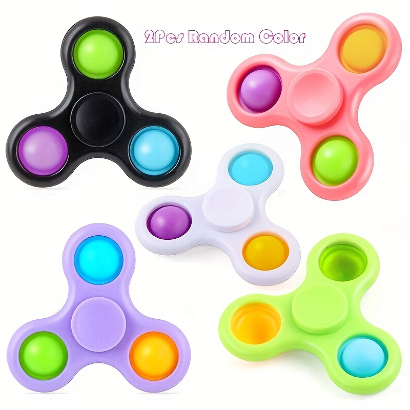 2 Piezas De Juguetes Aleatorios Fidget Spinner, Favores De Fiesta ...
