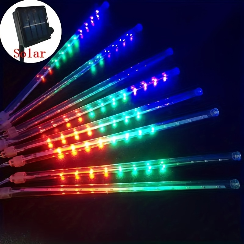 Sun Meteor Lights 8 Tubes 192leds/288leds Christmas Lights - Temu ...