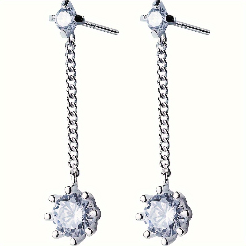 S925 Silver Simple Classic Temperament Romantic Mini - Temu United Kingdom