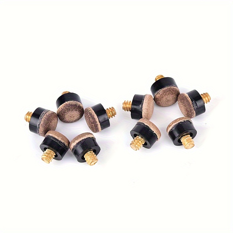 10pcs Snooker Cue Stick Screws Billiard Pool Cue Stick Tips Billiard ...