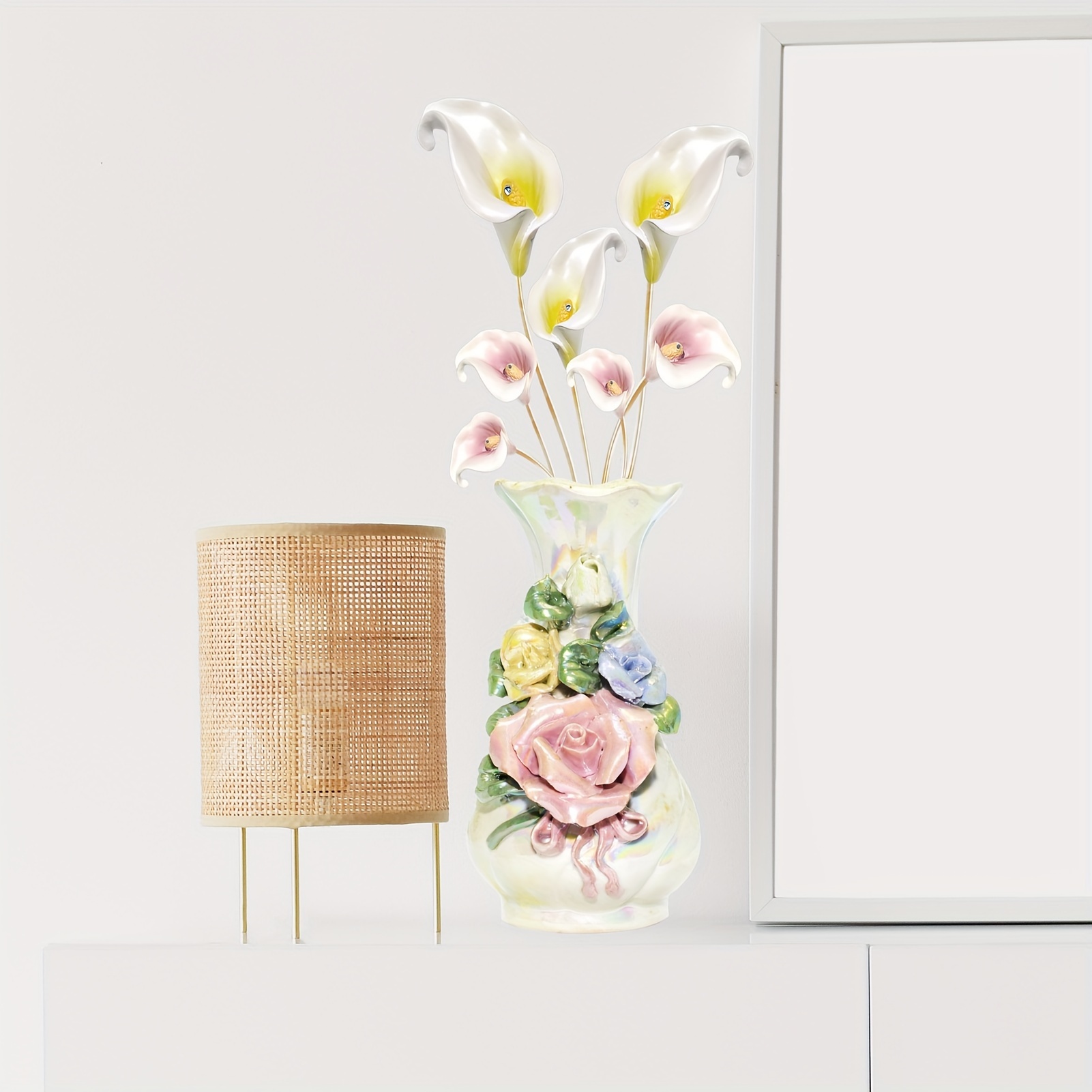 3d vase wall decal waterproof vinyl sticker living - Temu Ireland