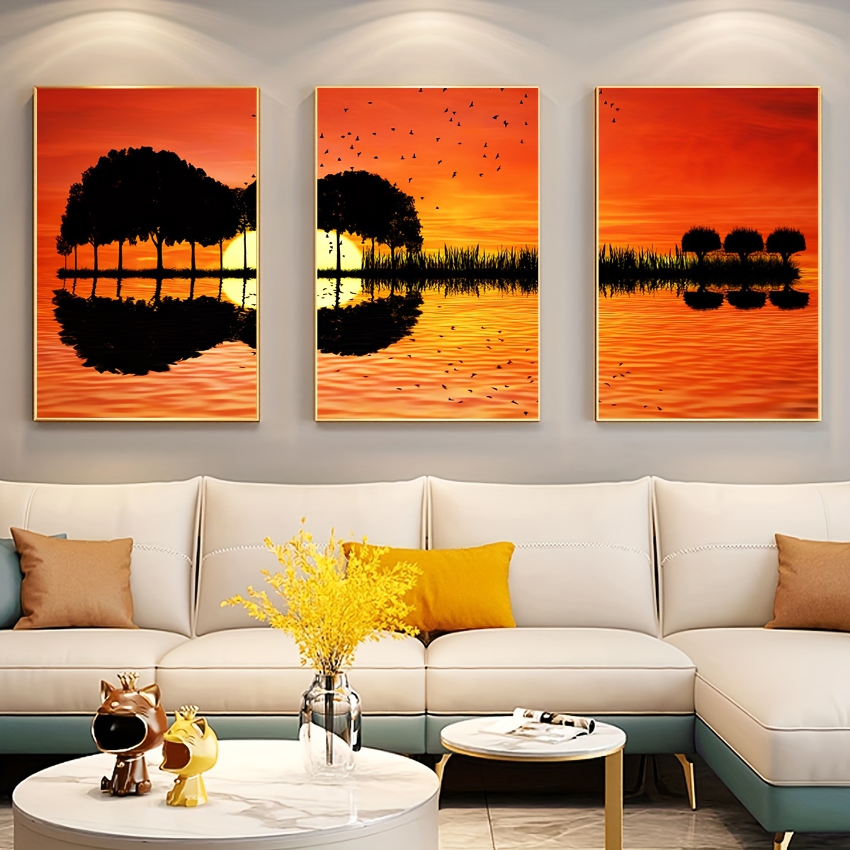 Canvas Posters Seaside Sunset Artistic Guitar Beautiful - Temu Ireland