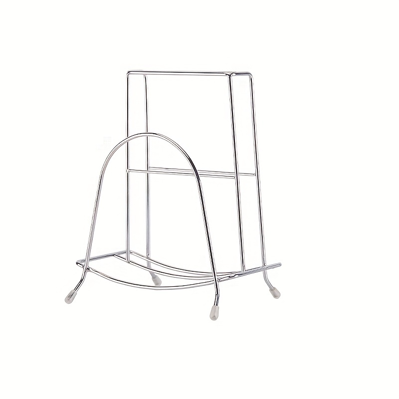 Kitchen Vertical Storage Rack Stainless Steel Cutting Board - Temu New ...