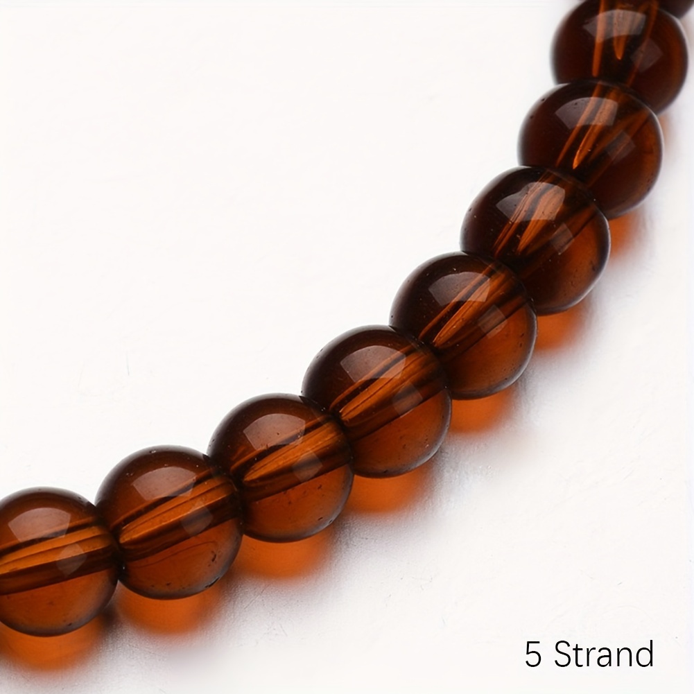 5 Strand, About /strand, Glass Round Bead Strands - Temu United Kingdom