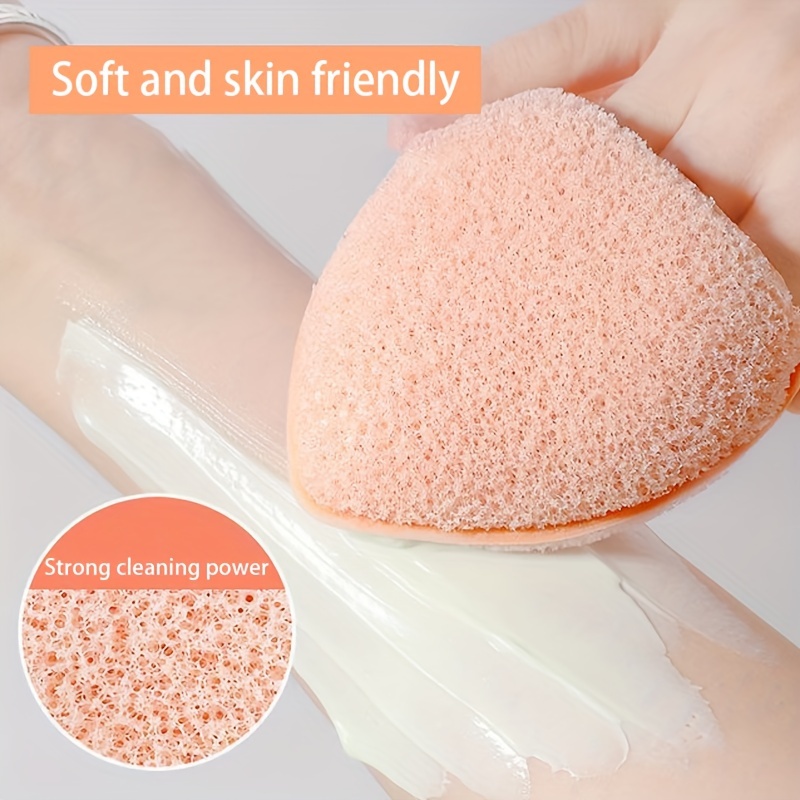 Teardrop Shape Facial Puff Face Cleansing Puff Soft Anf - Temu Australia