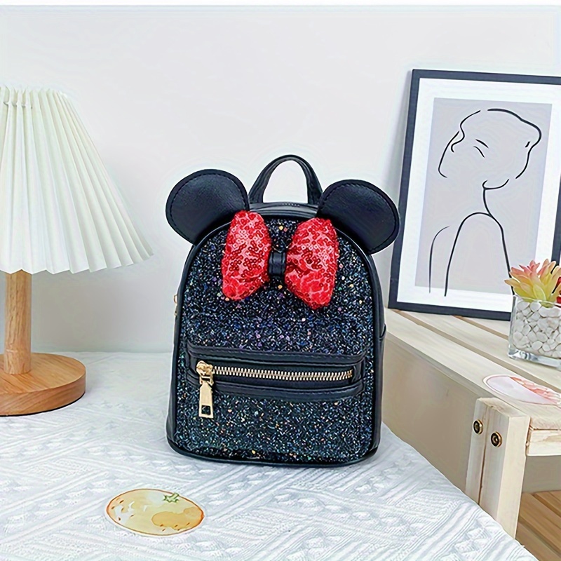 New Mini Backpack Trendy Fashion Sequin Small School Bag - Temu United ...