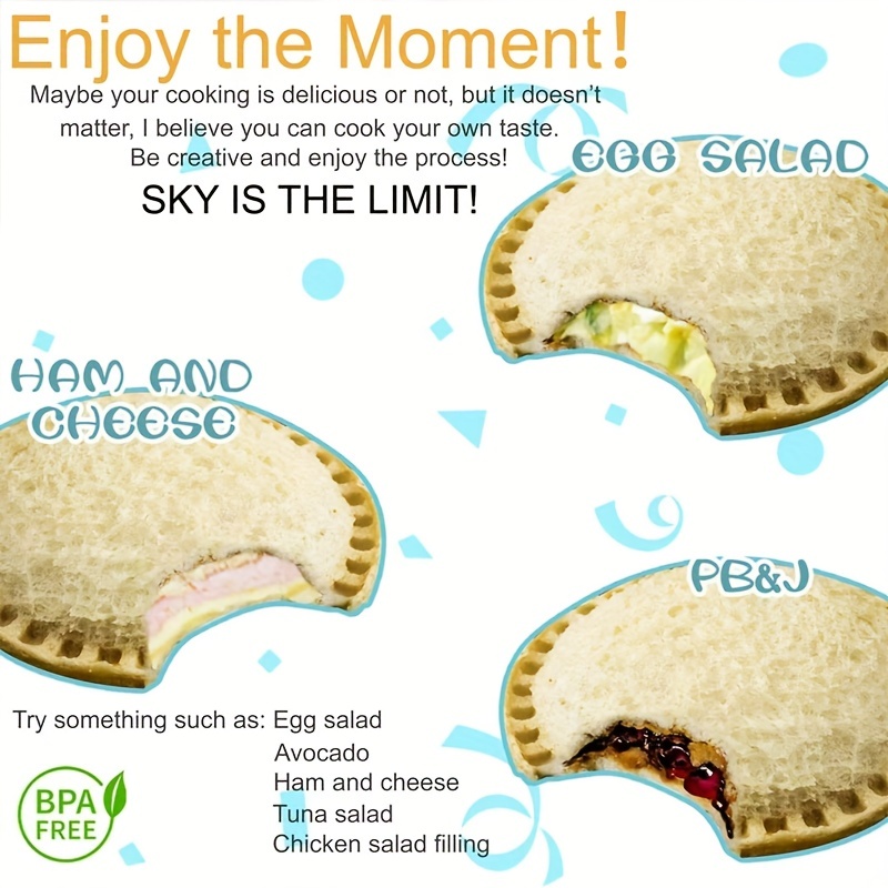 Bread Sandwich Maker Mold Uncrushable Sandwich Cutter - Temu