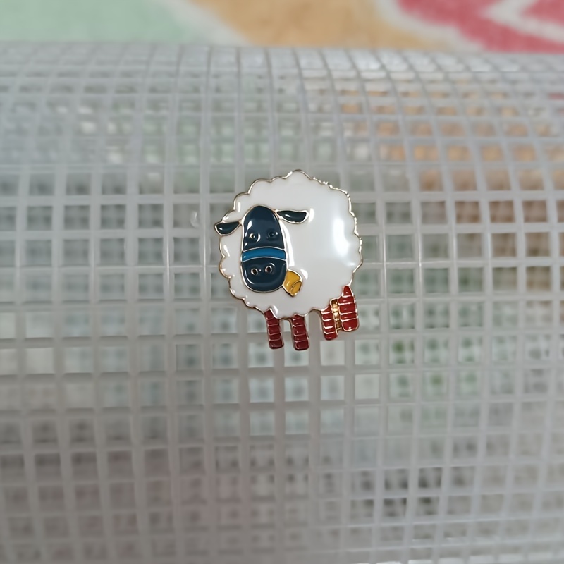 Cute Sheep Enamel Pin Brooch Backpack Coat Accessories - Temu United ...