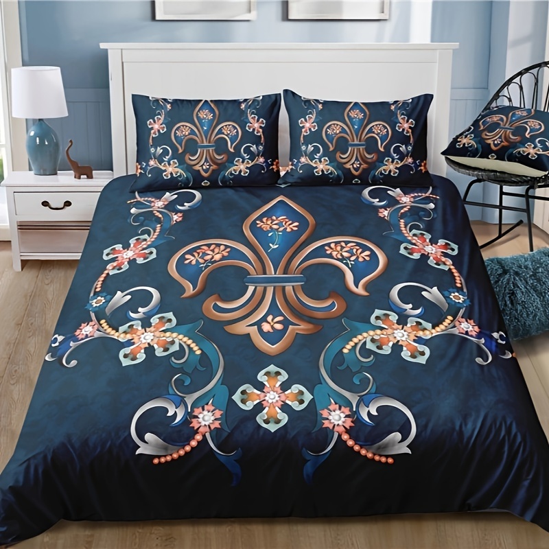 3 częściowy Zestaw Poszewek Na Kołdrę (1 * Poszwa Na Kołdrę - Temu Poland