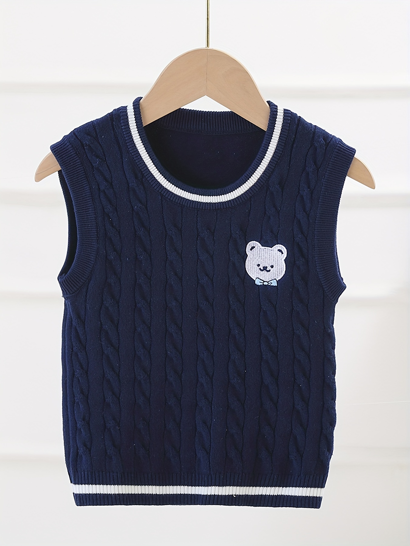 Toddler Baby Boys Cute Cartoon Graphic Knitted Sweater Top - Temu Australia