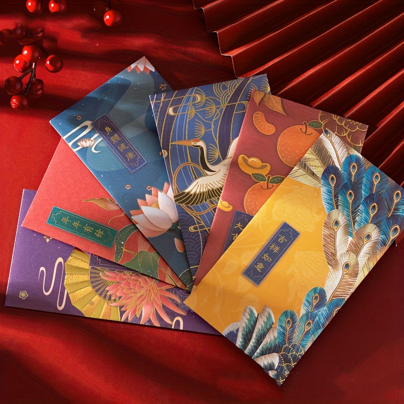 Red Envelope Set New Year's Eve Universal Lucky Money - Temu Australia