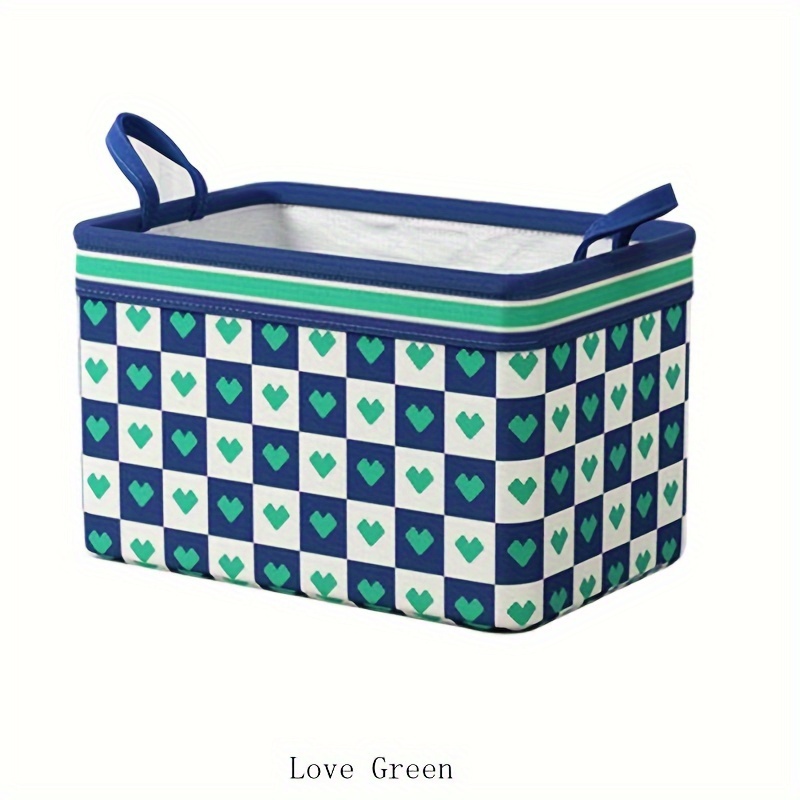 Thick Fabric Storage Box Foldable Clothing Storage Basket - Temu Australia