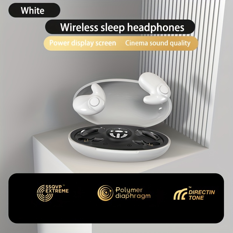 Sleep Wireless Headphones Comfortable Wear Prevent Slipping - Temu ...