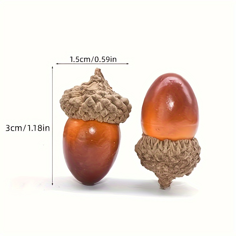 Artificial Acorns Natural Acorn Acorn Decoration - Temu Australia
