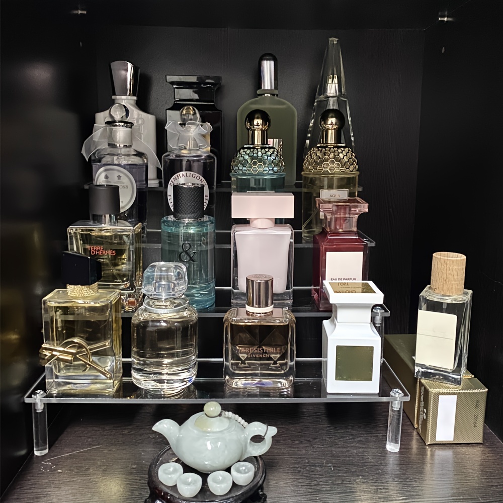 Multi Layer Display Stand Acrylic Riser Shelf Acrylic Large - Temu Canada