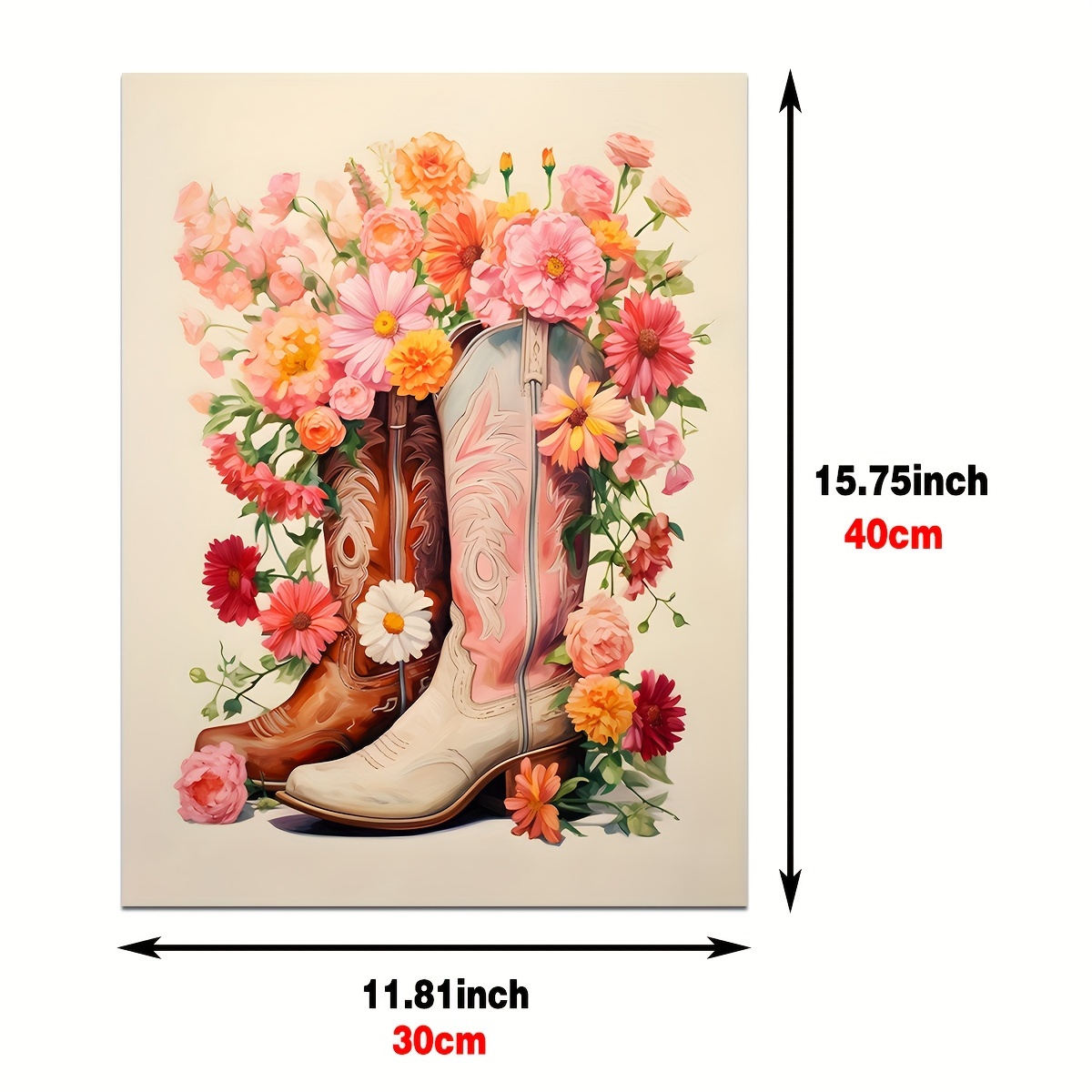 Pôster De Lona De 1 Unidade Arte De Desenho Animado Botas De - Temu ...