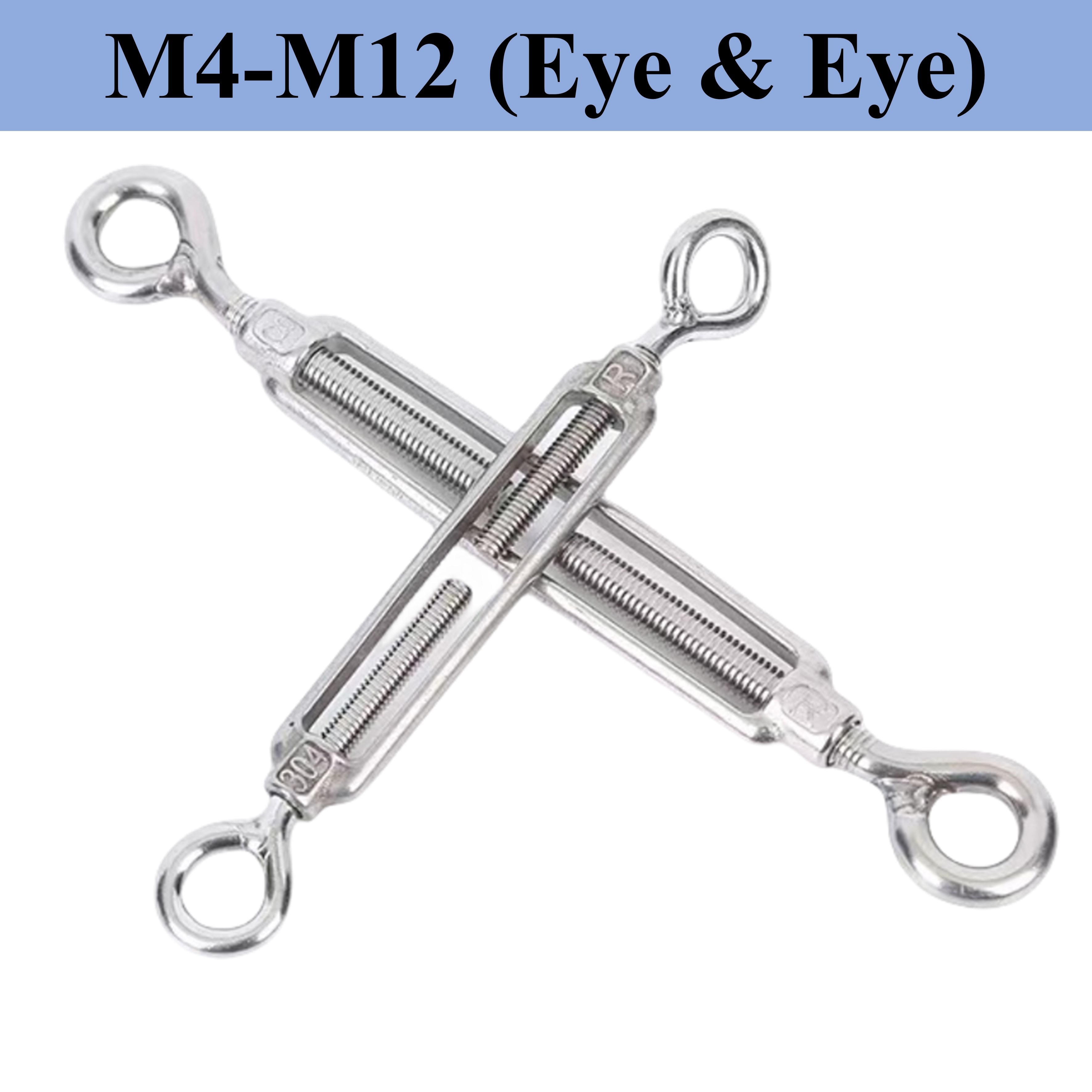 Turnbuckle Tensioners Fafeicy Hook & Eye Turnbuckle Wire Rope, Wire ...
