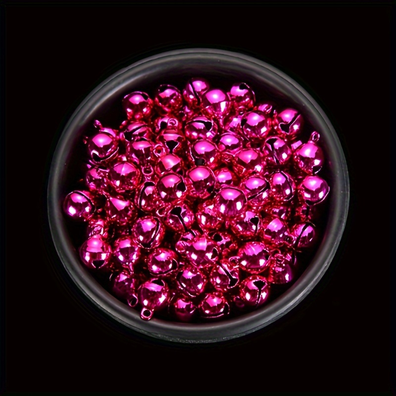 Colorful Metal Small Bells Christmas Decoration Diy Jewelry - Temu ...