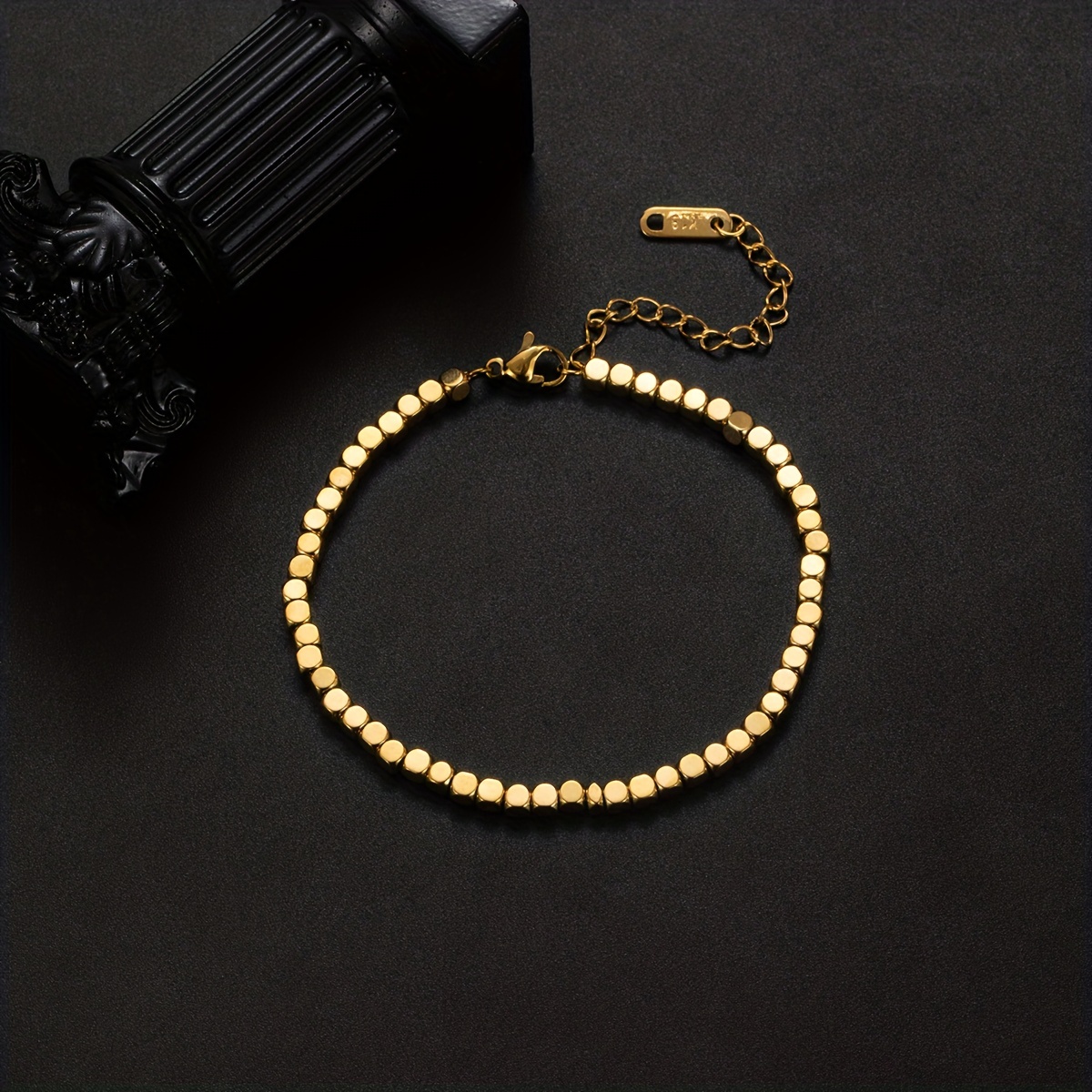 Golden Simple Charm Hand Jewelry, Daily Holiday Gift For Men Women ...