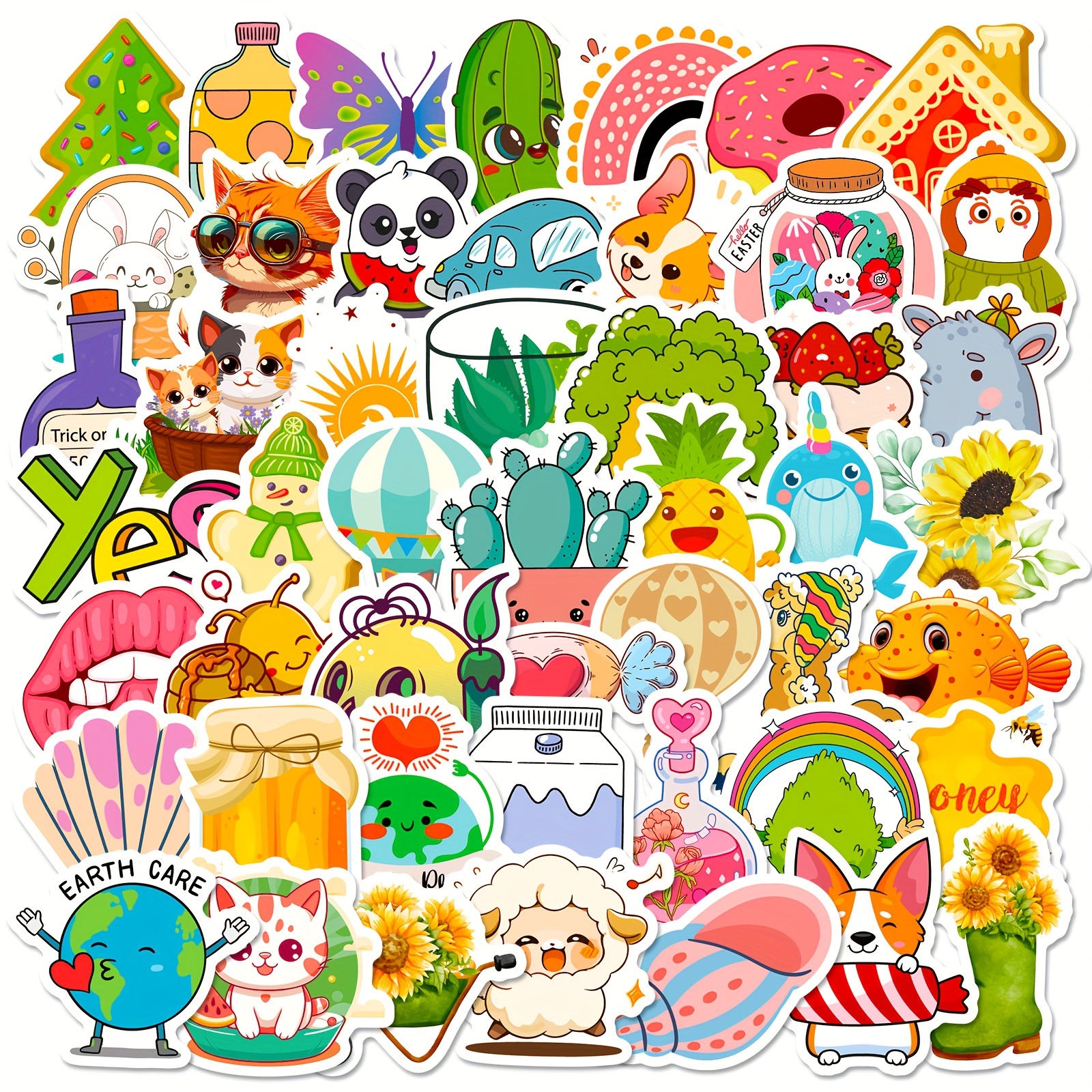 Cartoon Series Graffiti Stickers Mobile Phone - Temu Canada