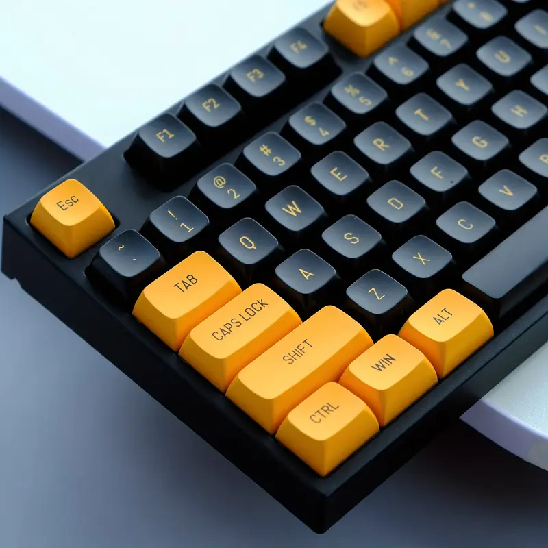 150 Keys Set Csa Profile Custom Keycaps Pbt Double Shot Ansi Temu
