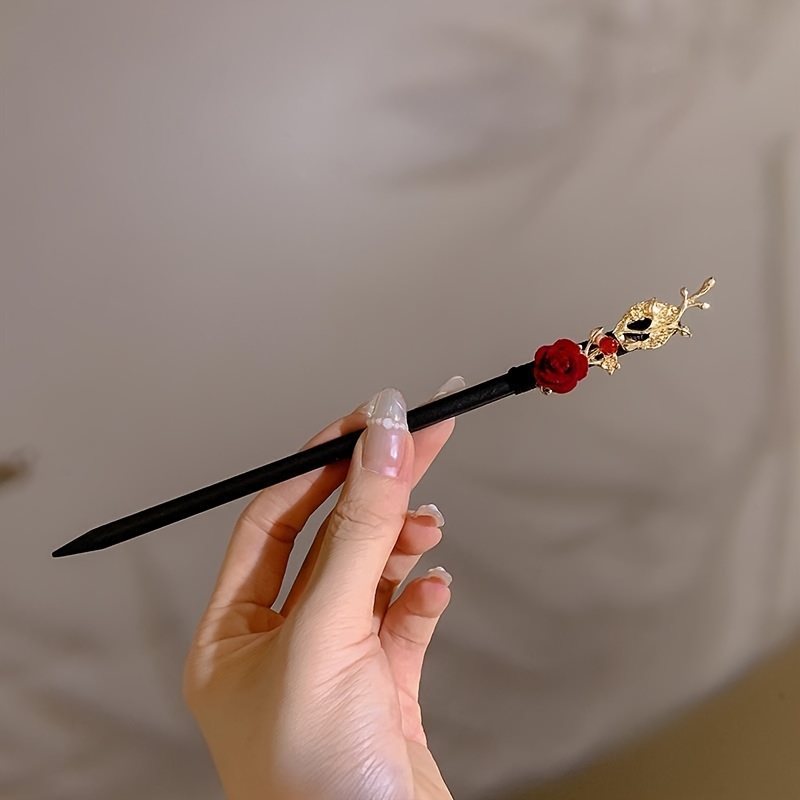 Royal Style Retro Hairpin Decorated Exquisite Ornaments Hair - Temu ...