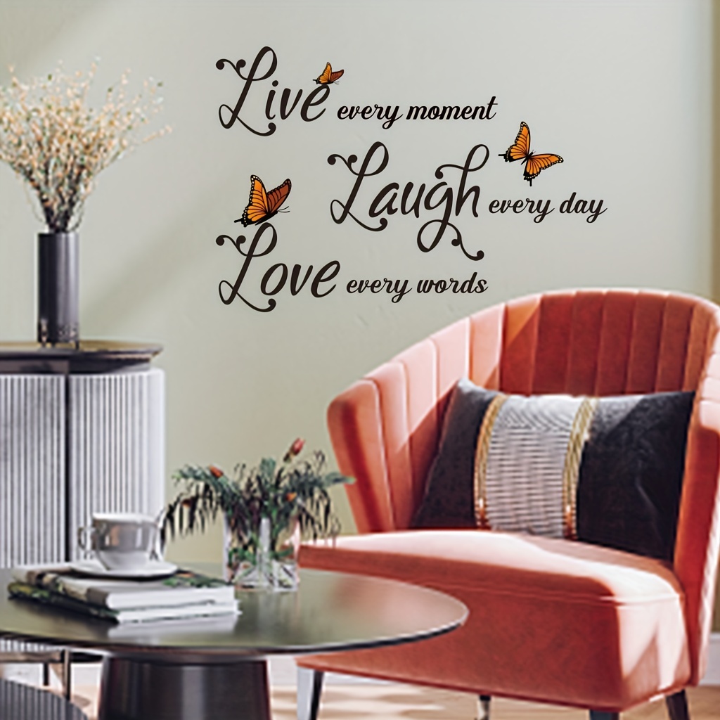 Inspirational Quotes Wall Decals Diy Self Adhesive Stickers Home