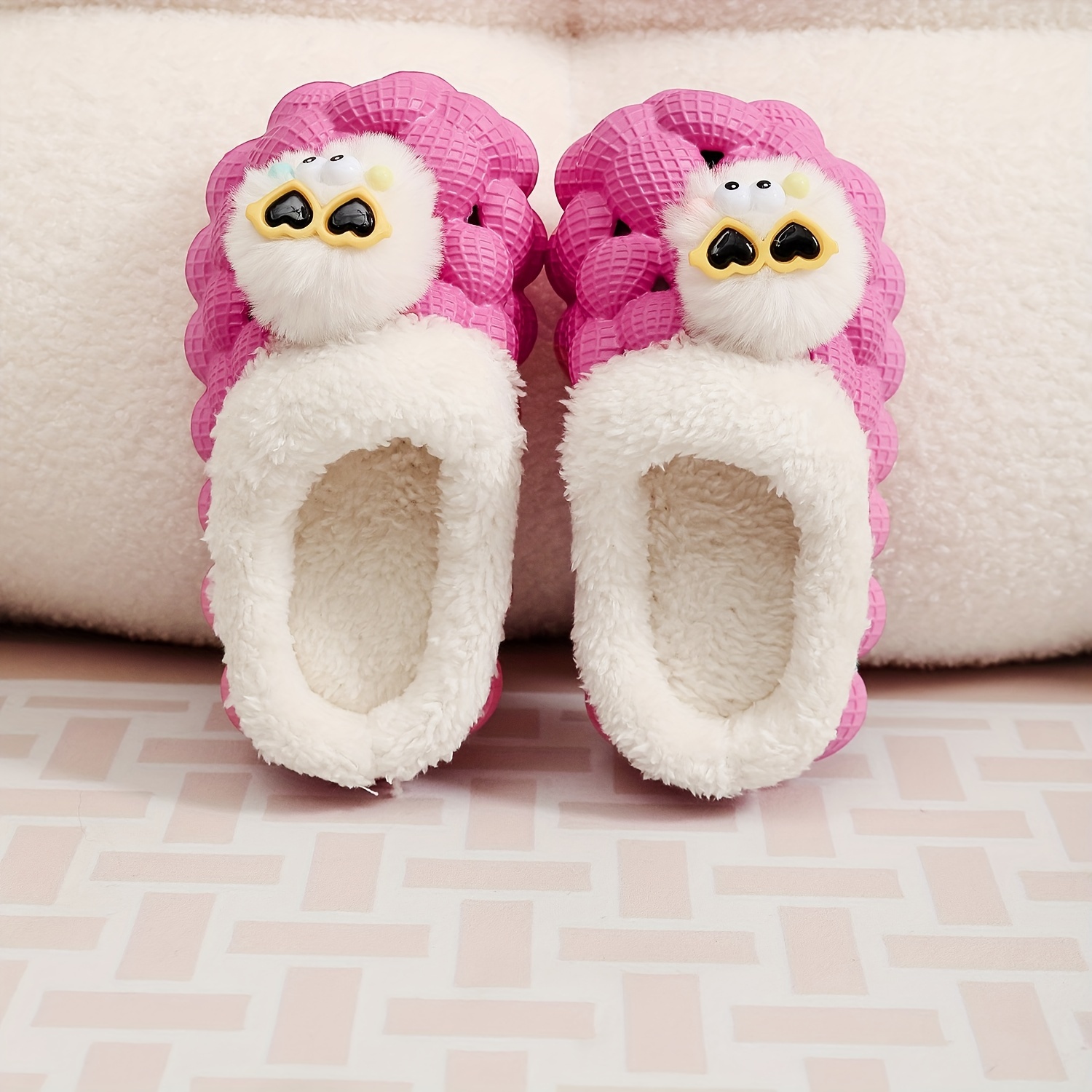 Casual Warm Soft Slippers Cute Cartoon Charms Boys Non Slip - Temu Australia