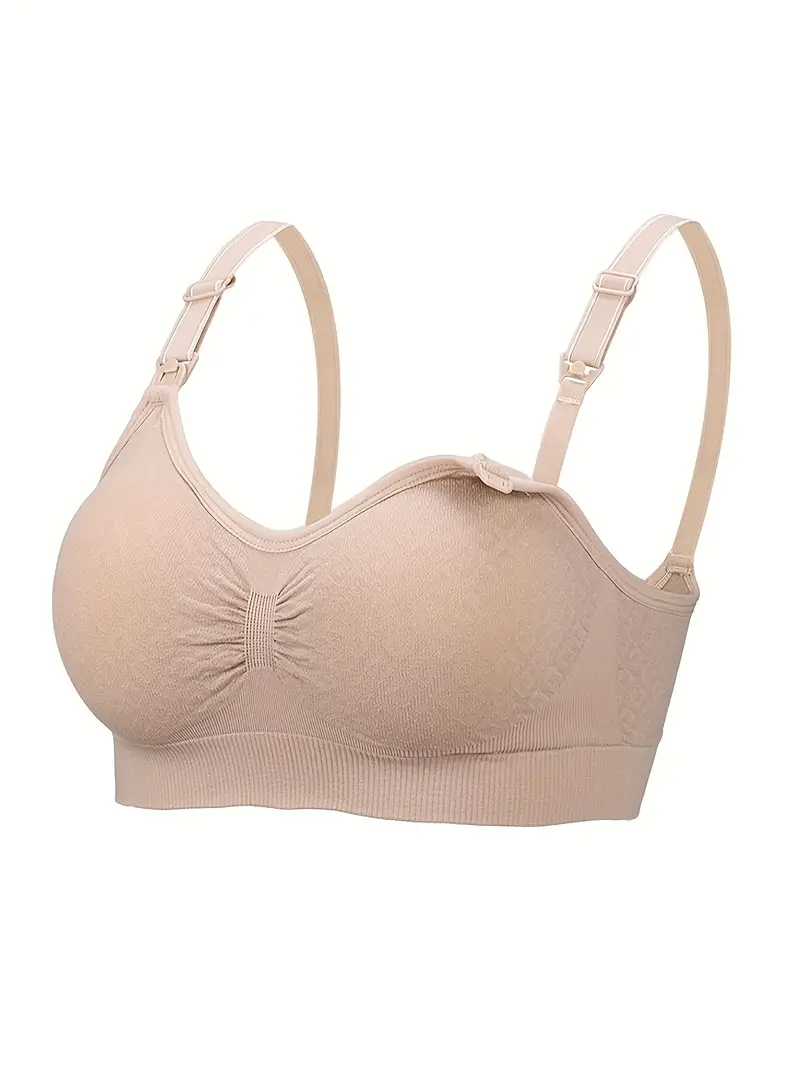 Womens Non Steel Ring Seamless Maternity Nursing Bra Temu Norway
