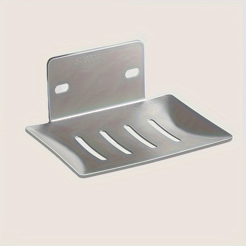 Wall Mounted Soap Holder Stainless Steel Soap Rack No - Temu Australia