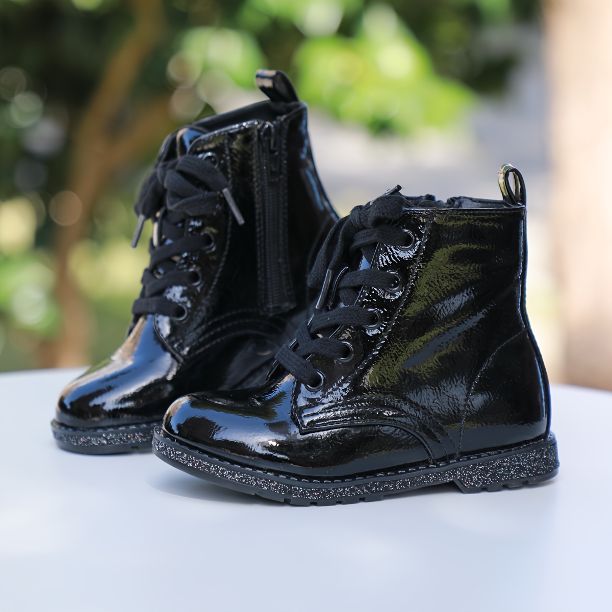 Casual Cool Solid Color Boots Girls Lightweight Non slip - Temu Ireland