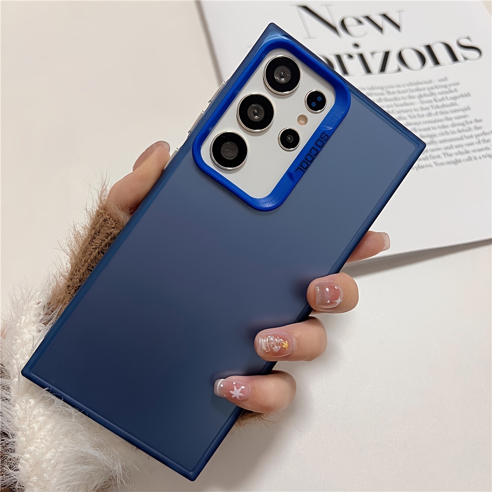 Luxury Laser Metal Color Aurora Matte Case Samsung S24 - Temu United