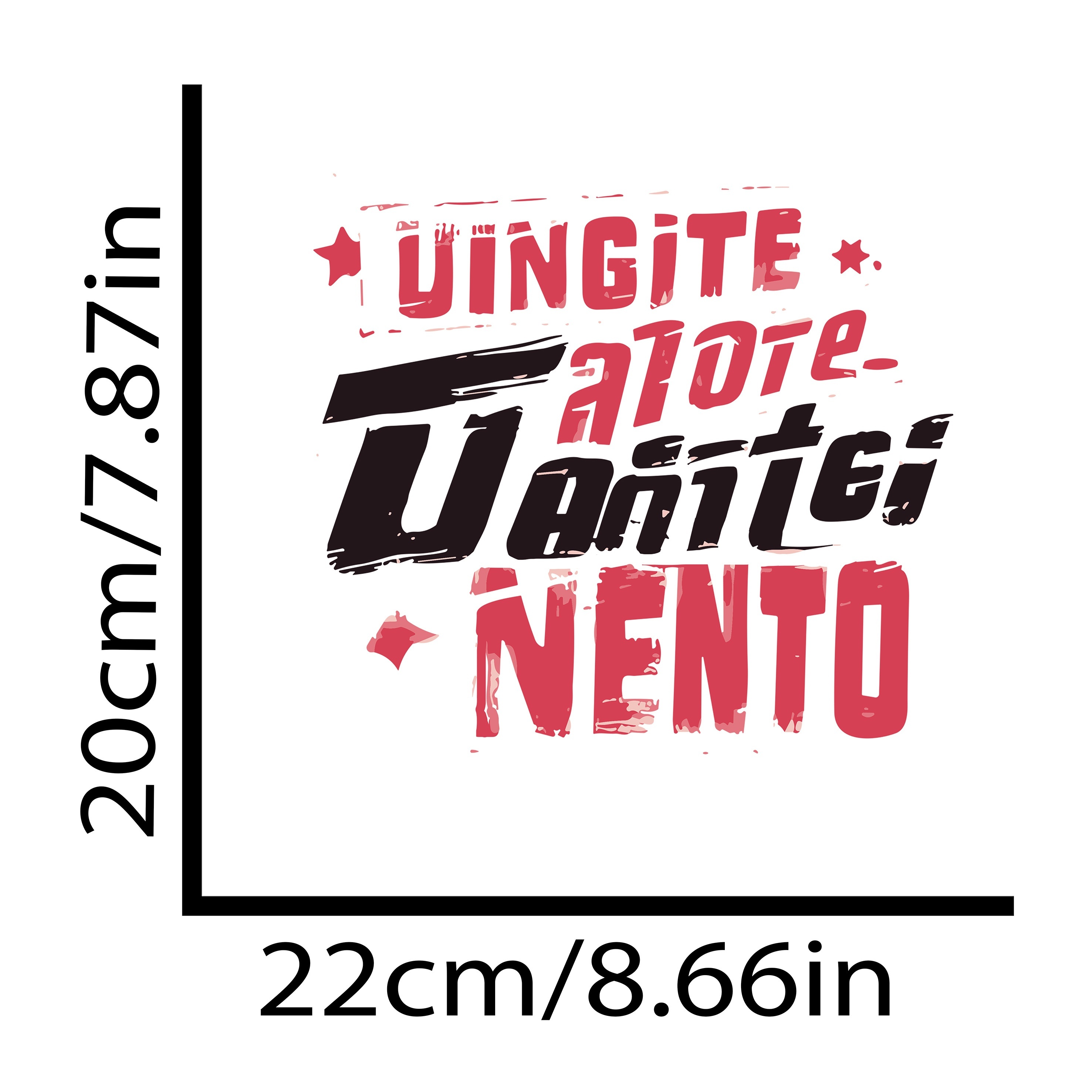 Simple Trend Letter Iron Sticker Heat Transfer Sticker Diy - Temu New ...