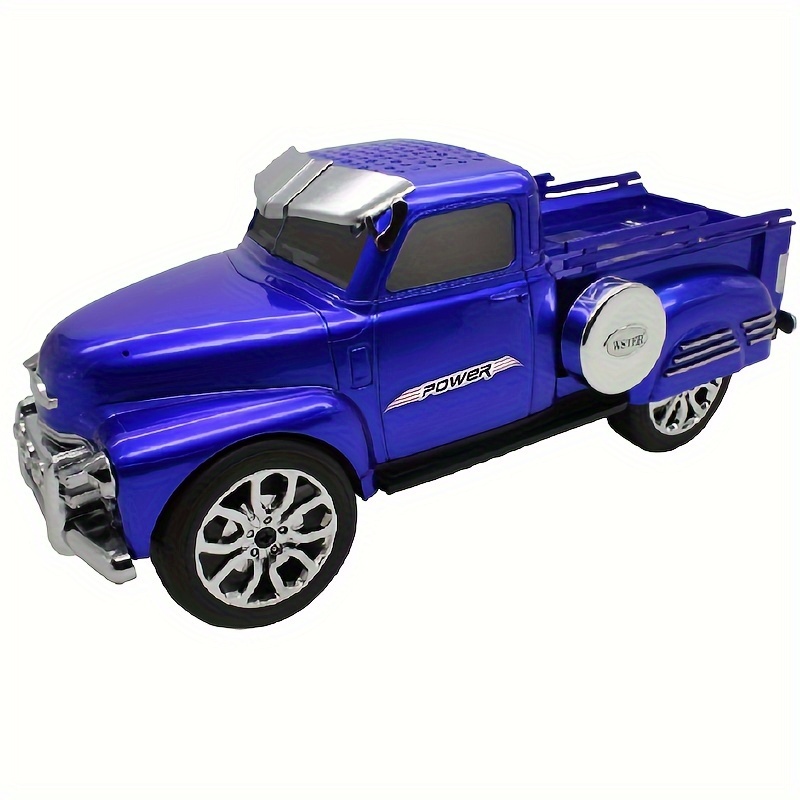Pickup Truck Model Speaker Small Rgb Lights Portable Music - Temu ...