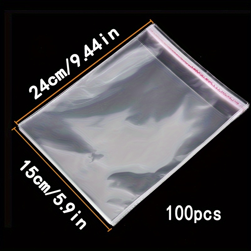 Transparent Opp Bags Self Sealing Glass Paper Bags Self - Temu United ...