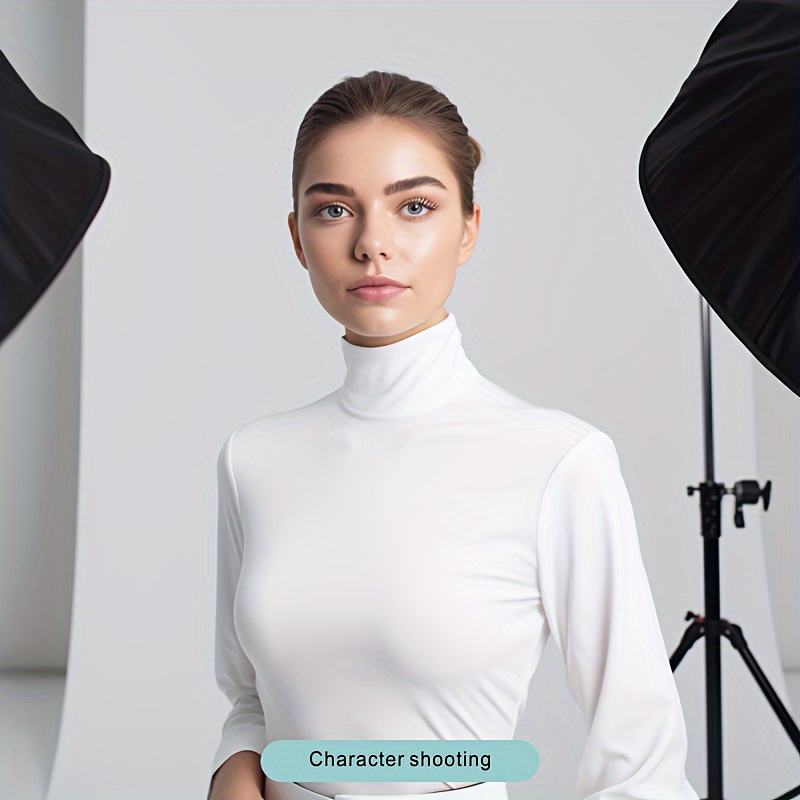 Pure White Background Image Suitable Live Streaming Anchors - Temu ...