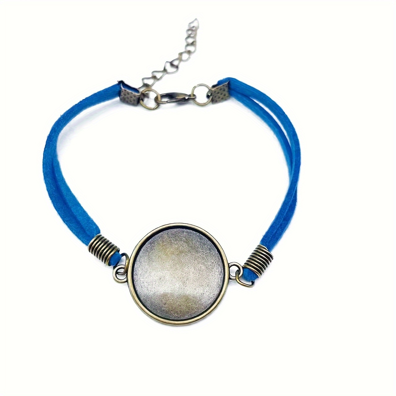 Round Time Gem Bottom Drag Bracelet Multi Layers Velvet Hand - Temu ...