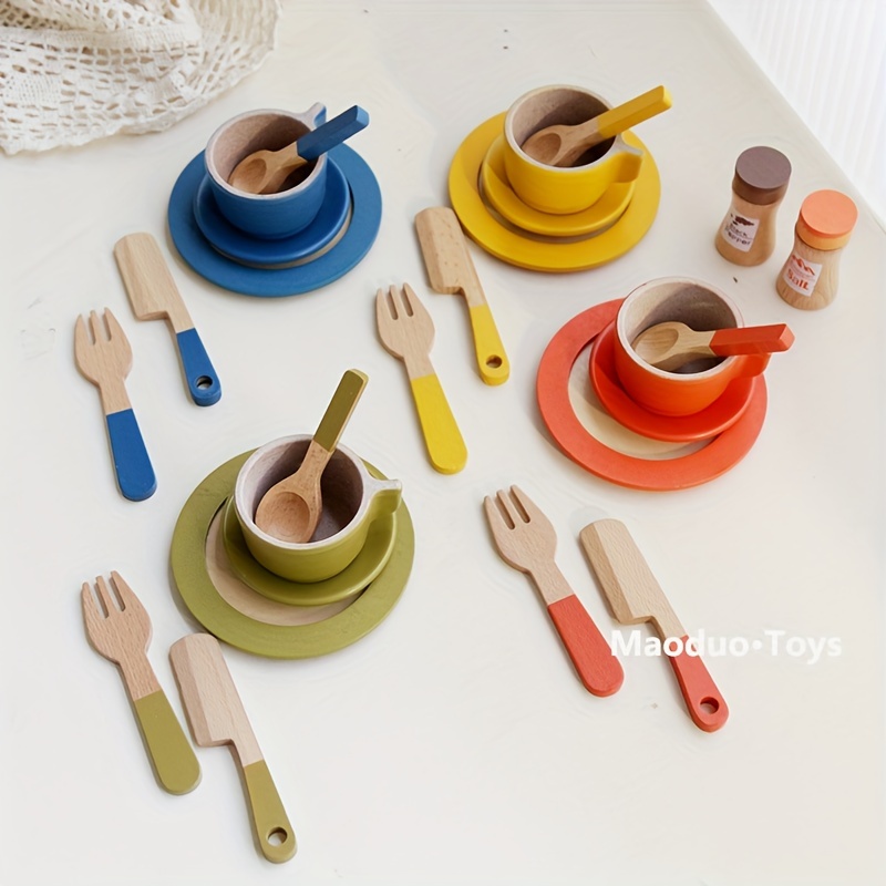 Music Wooden Toys Gifts Simulation Kitchen Cut Cut Children - Temu ...